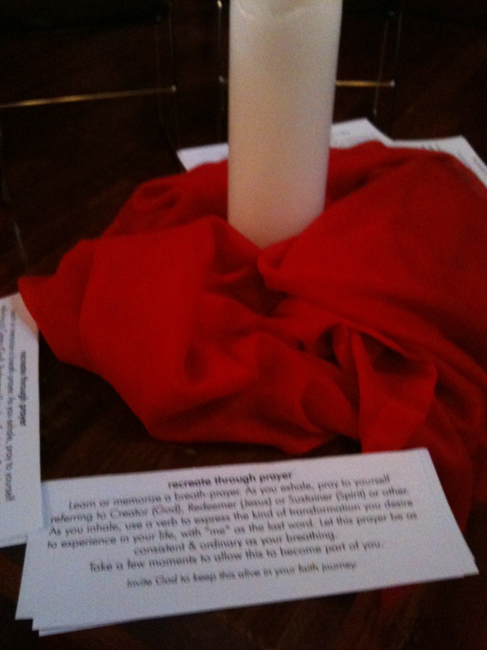 Interactive Prayer Stations – Still Waters