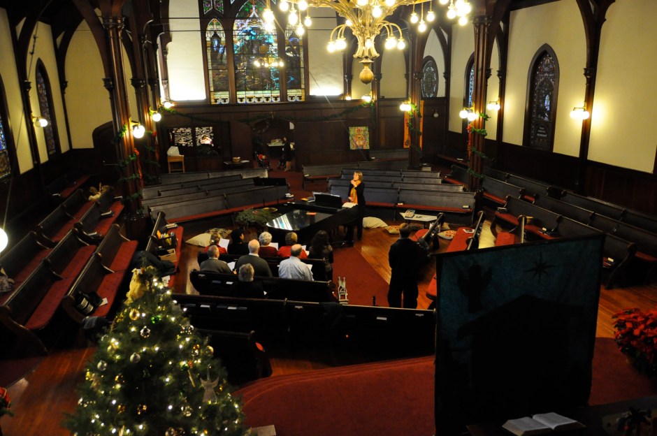 Stackable Pews & Flexible Seating – Still Waters