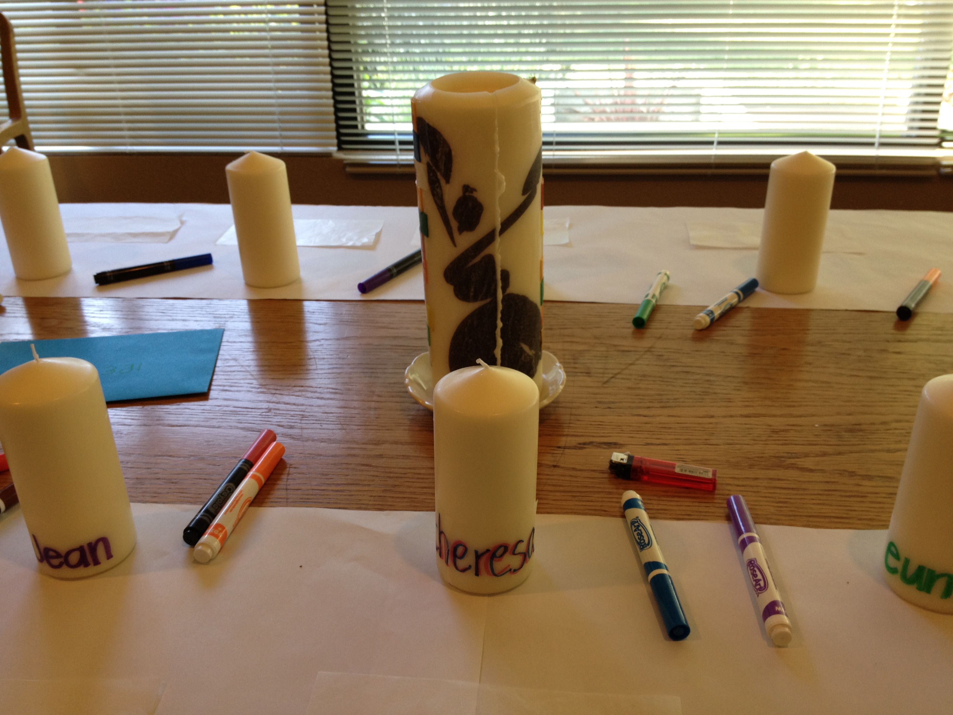 Interactive Use of Candles and Meaning of Names – Still Waters
