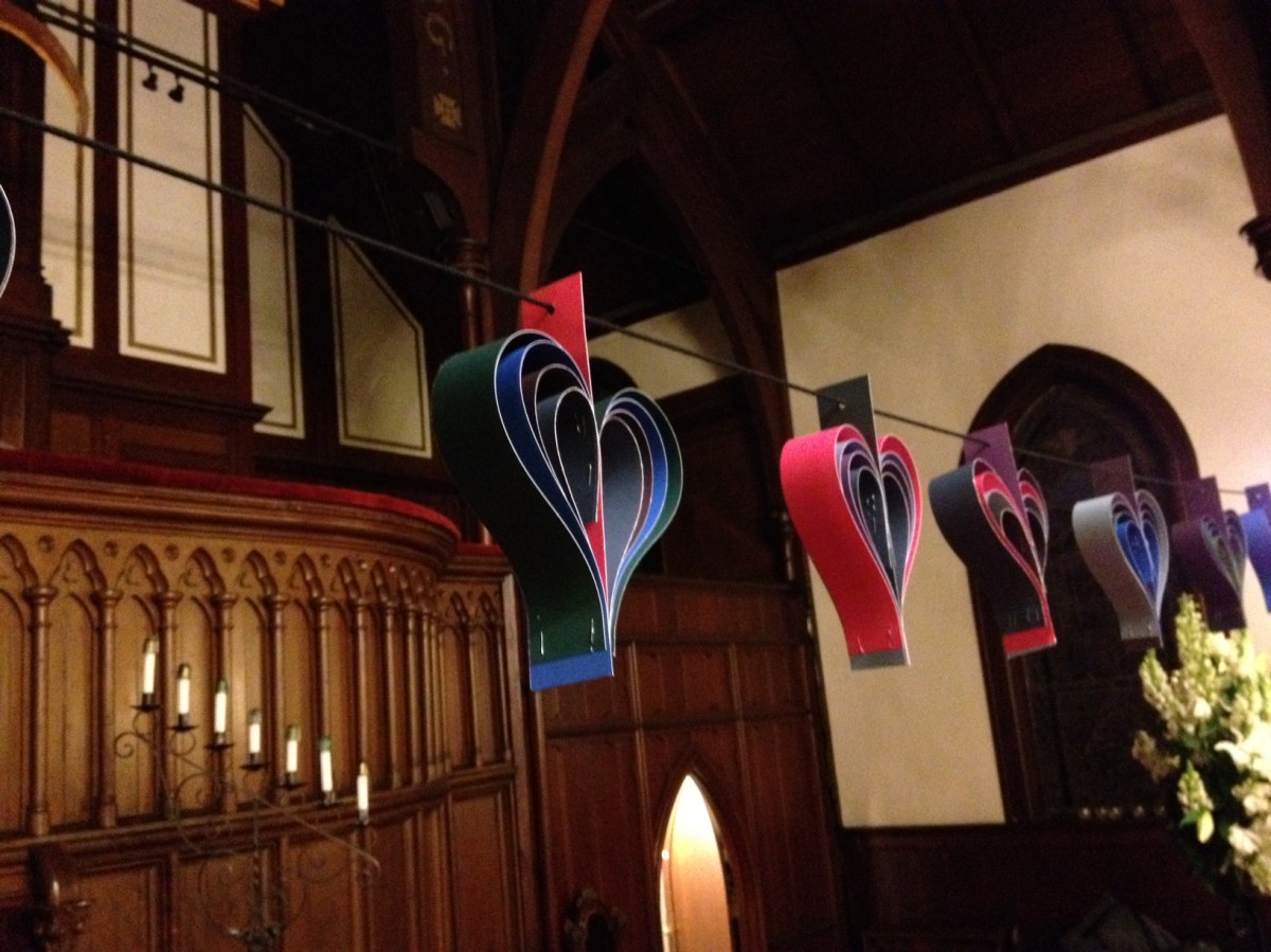 Interactive Prayer Stations on Love – Still Waters