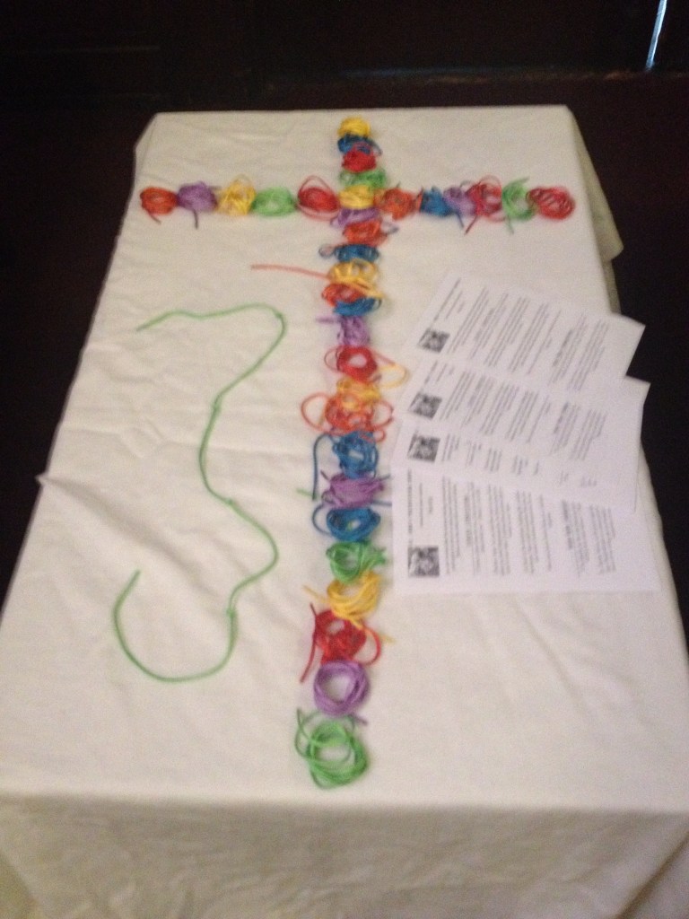 Interactive Prayer Stations on Prayer – Still Waters